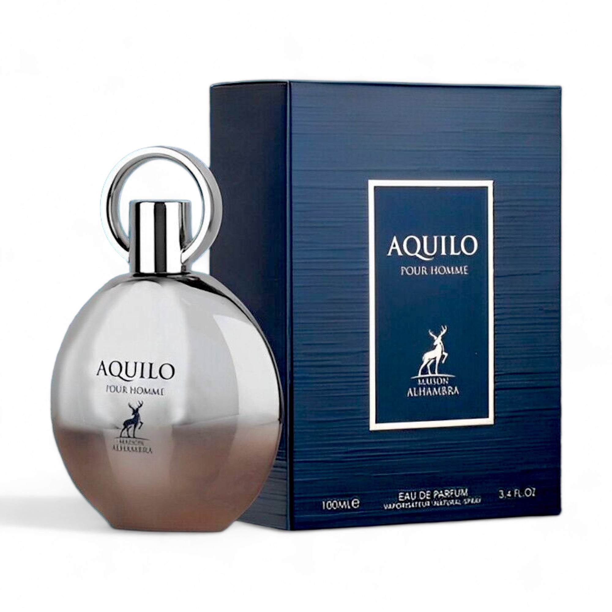 Aquilo by Maison Alhambra Eau de Parfum for Men 3.4 Oz/100 ml