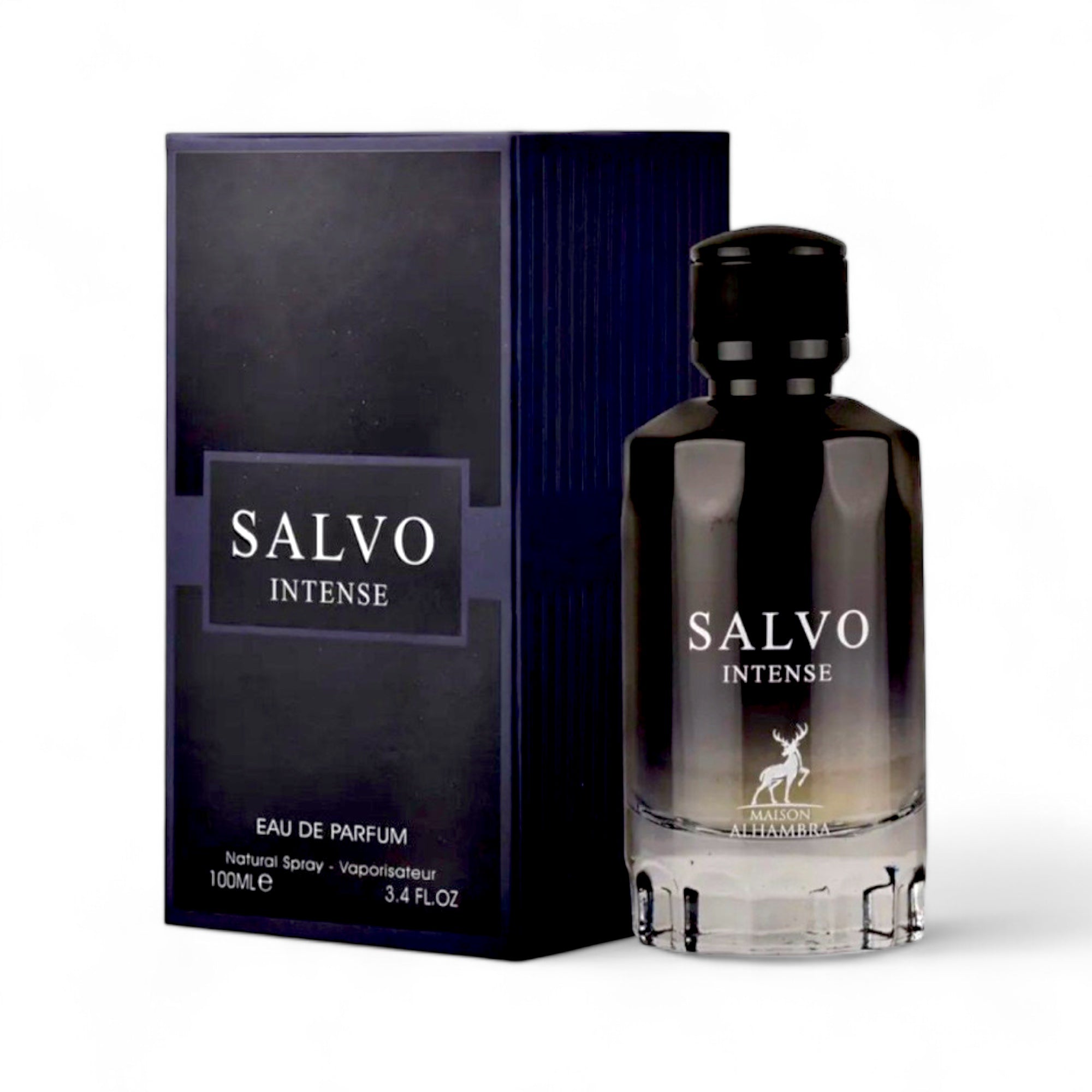 Salvo Intense By Maison Alhambra Eau de Parfum 3.4 Oz. for men ...